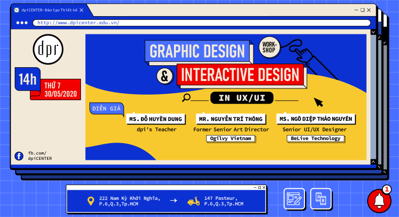 WORKSHOP "GRAPHIC DESIGN & INTERACTIVE DESIGN IN UX/UI" 30/05/2020 ...